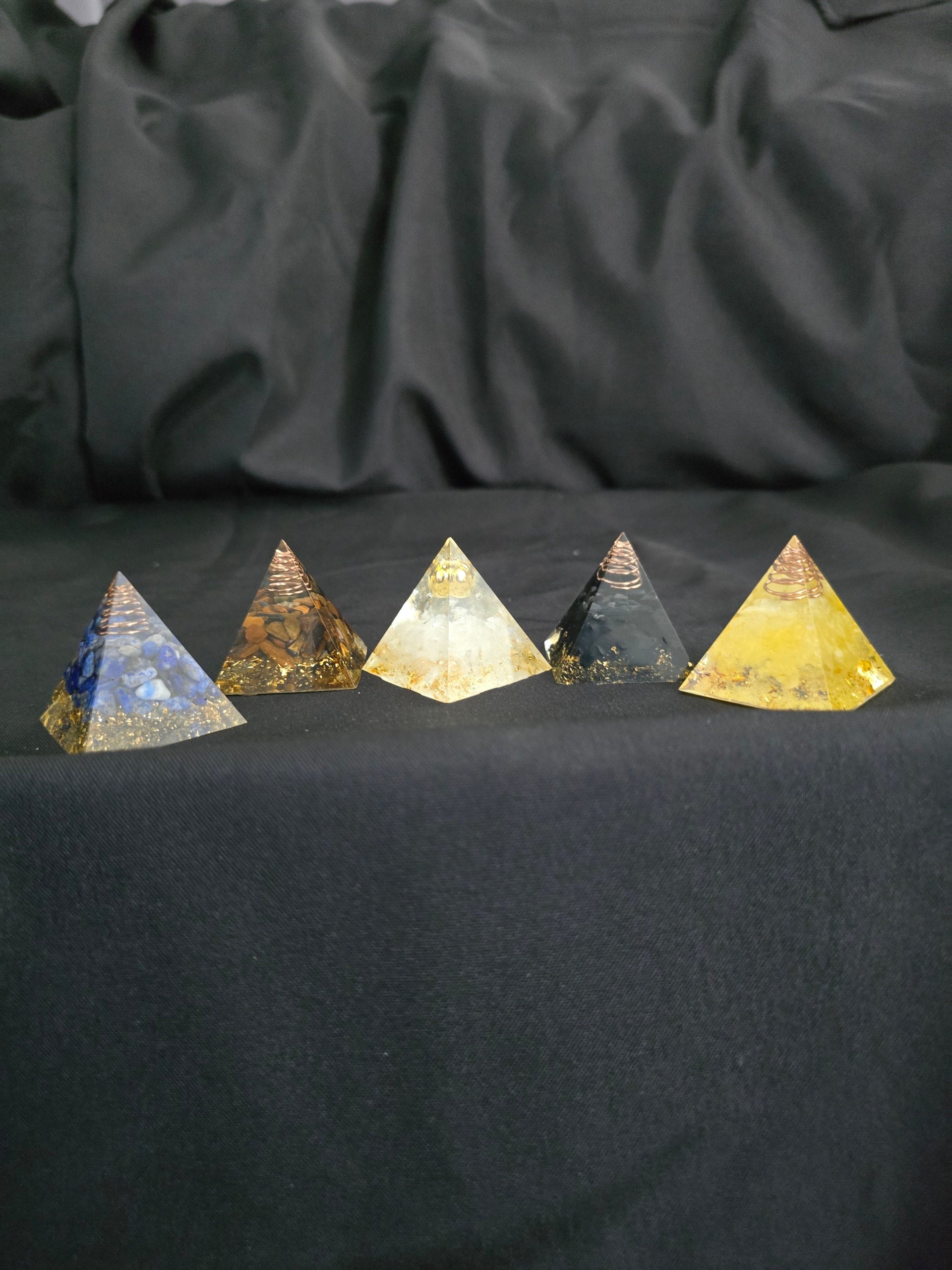 Small Resin Pyramid | RESIN ART DECOR by Rc